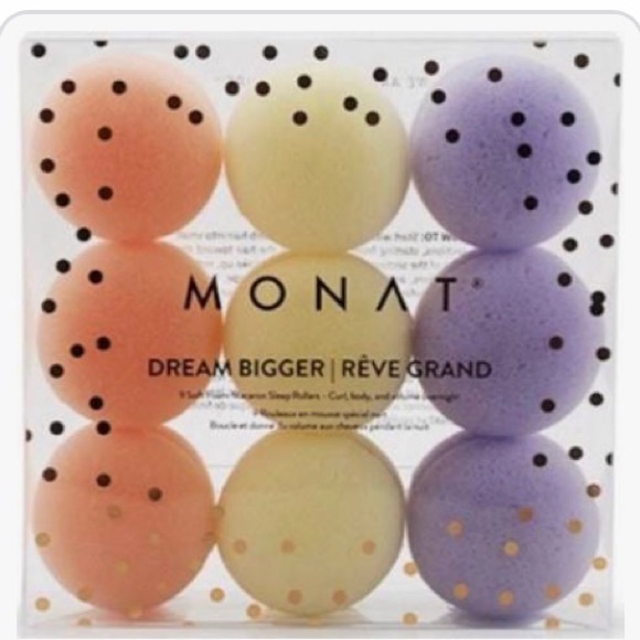MONAT GLOBAL | Hair | New Set Of 9 Monat Soft Foam Macaron Sleep ...